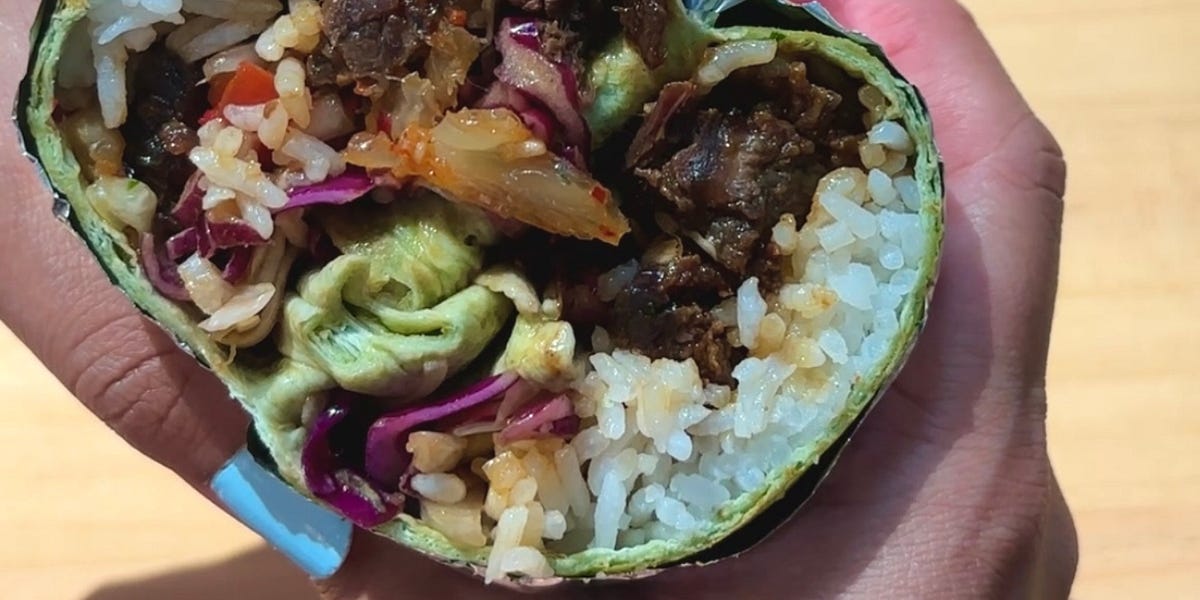 Korean Short Rib Burrito - Erewhon Inspired