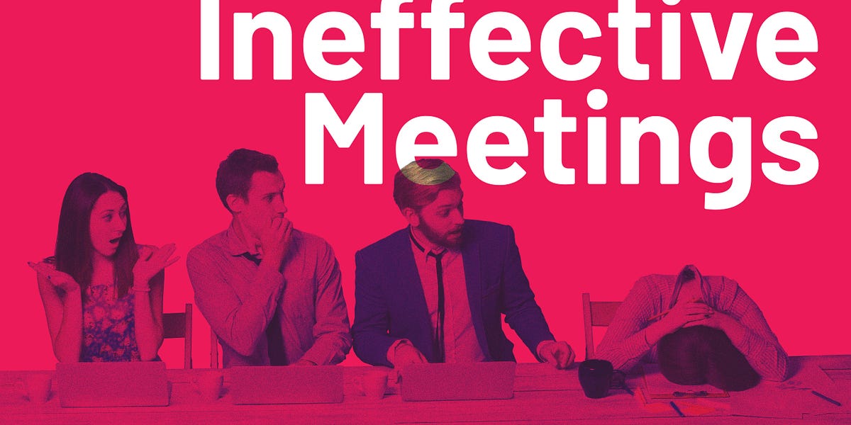 The scourge of ineffective meetings & how the six-hat approach can help