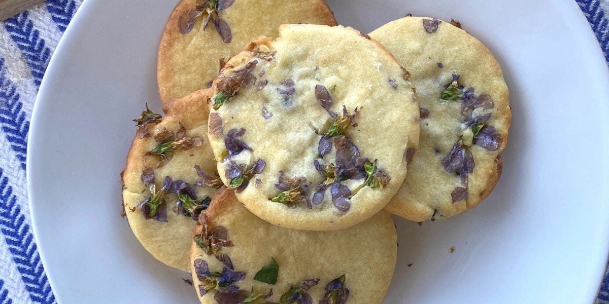Recipe: Violet Lemon Crisps - by Mary & Emma Kingsley