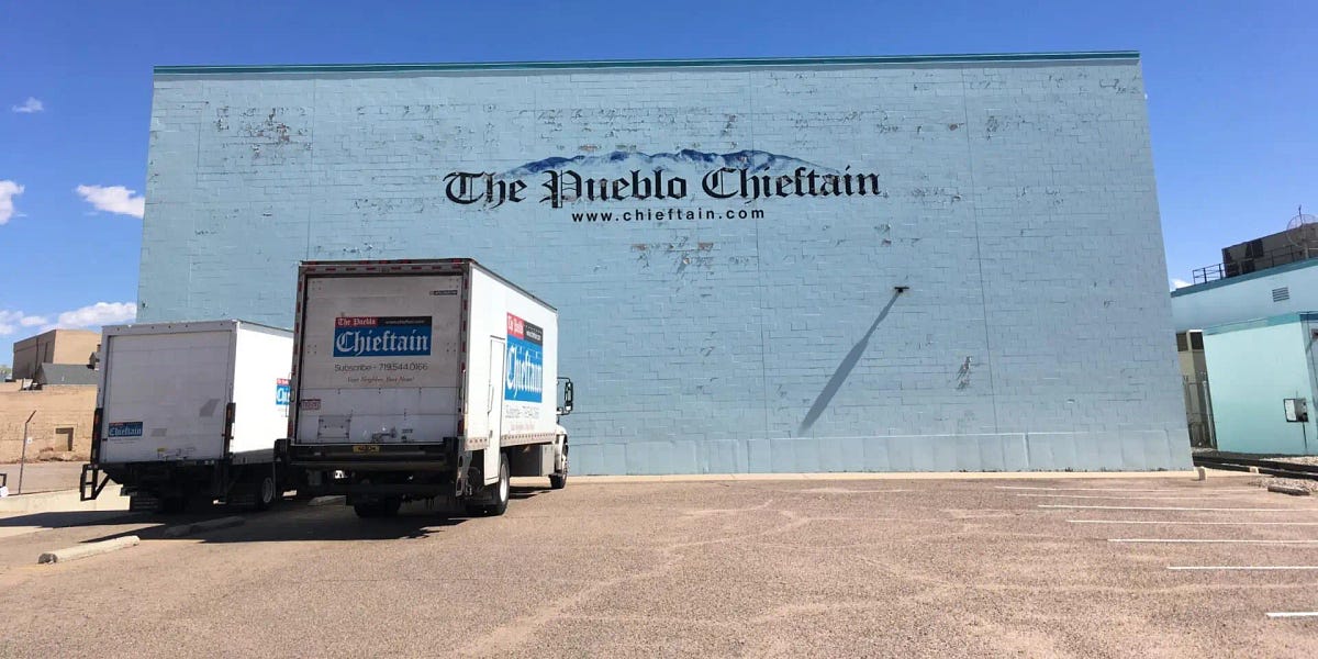 Pueblo Chieftain union blasts owner for shutting down Colorado printing ...