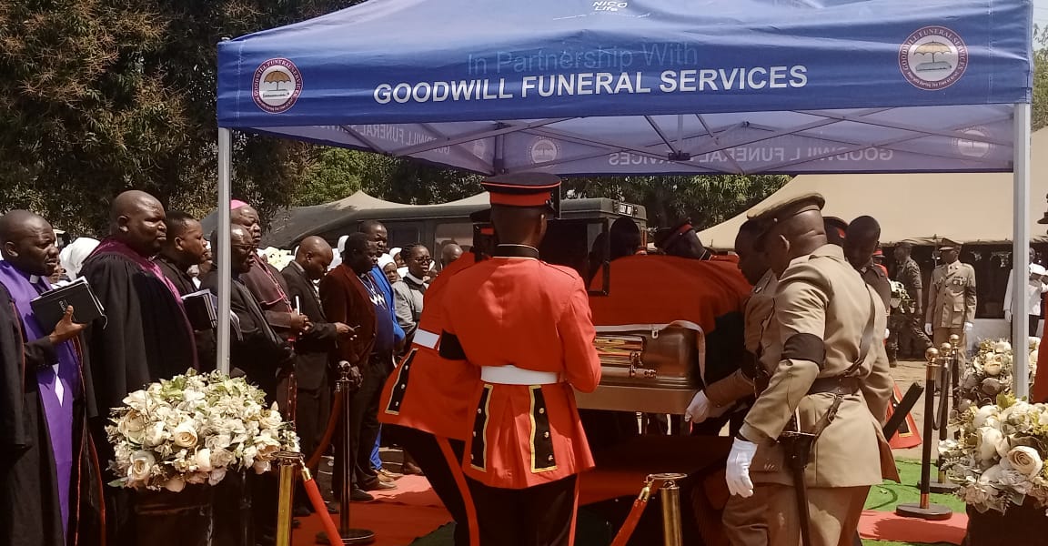 Former Malawi Finance Minister Goodall Gondwe's Funeral Ceremony ...