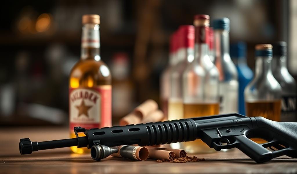 Alcohol, Tobacco, Firearms, and Explosives: Fun For The Entire Family