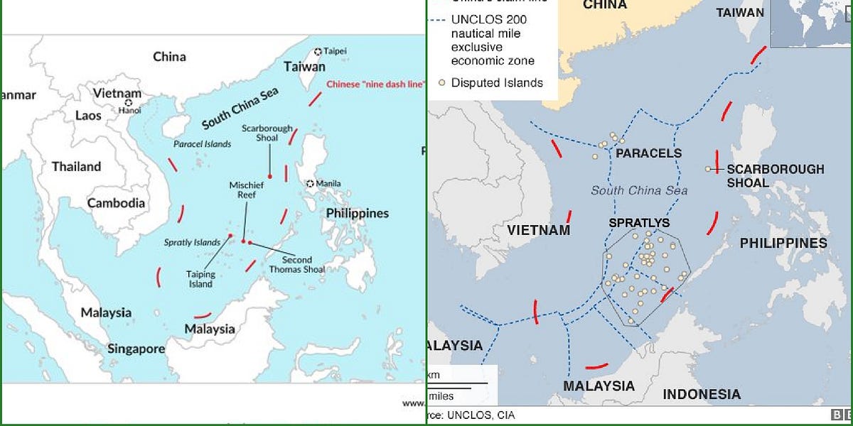 The Nine Dash Line - by JScott MItchell