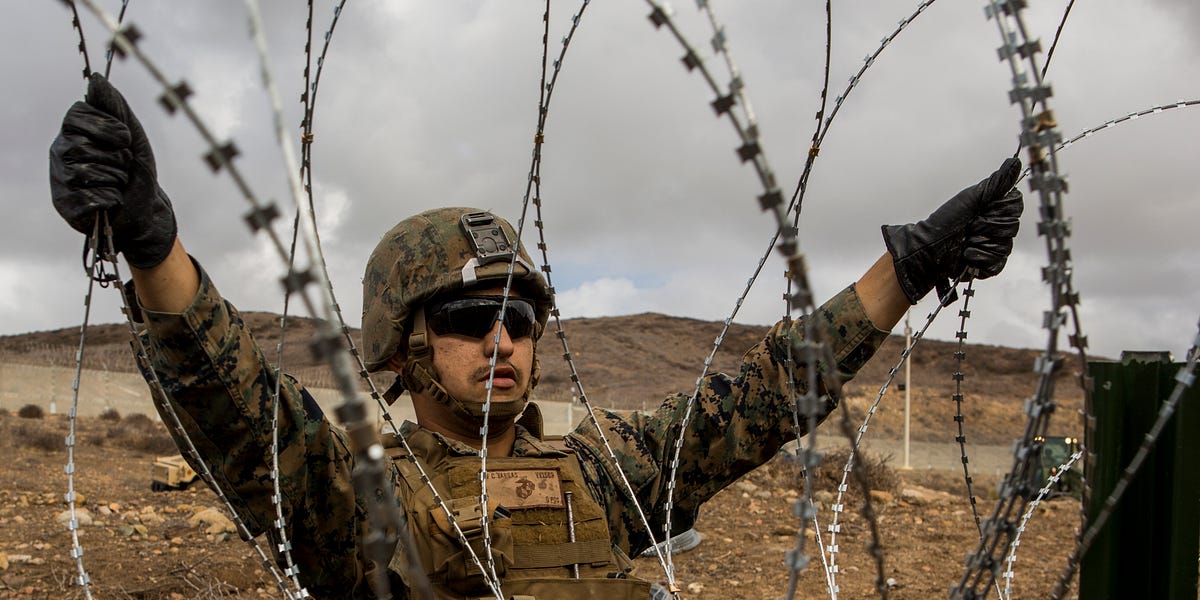 Defense Department: 400 Troops On US Southern Border Extended