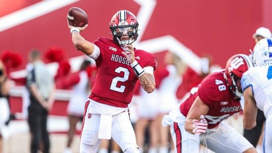 Nebraska QB Jeff Sims misses practice with ankle injury (FREE)