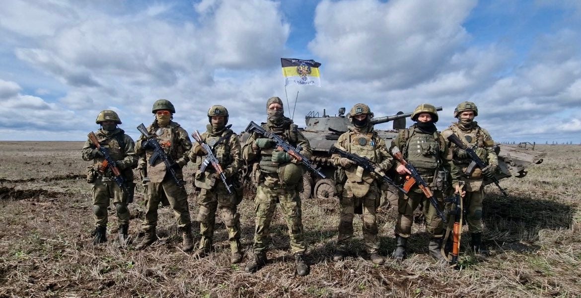 The Russian Imperial Legion's Weapons Arsenal in Ukraine