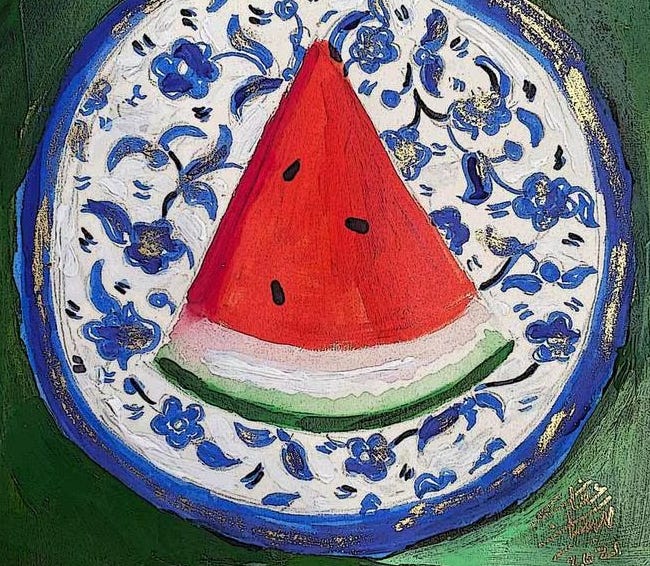 how to pick a watermelon - by Alby John Joseph