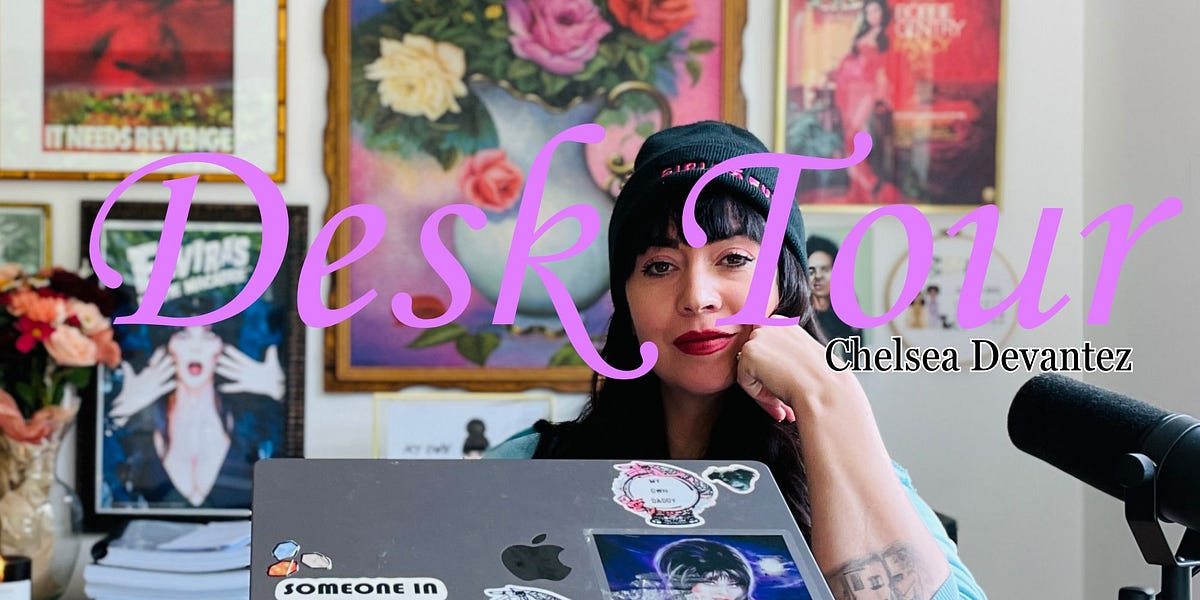 Desk Tour: Chelsea Devantez - by Olivia Muenter