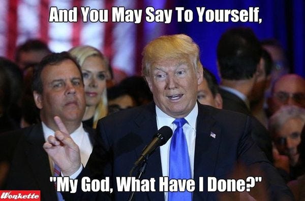 After Primary Wins, Trump Declares Self Nominee, President, God-Emperor ...