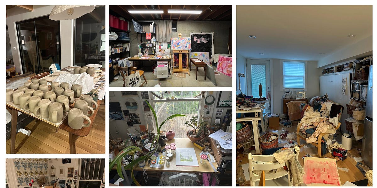 The Mess of a Creative Space