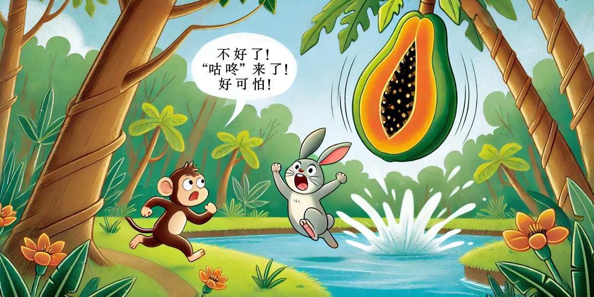 咕咚‘ 来了！》“'Splash' is Coming!" - by Todd Cornell 康鸿熹