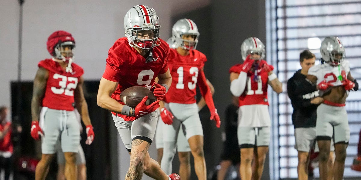 Wisconsin football adds Ohio State WR Jayden Ballard via the transfer ...