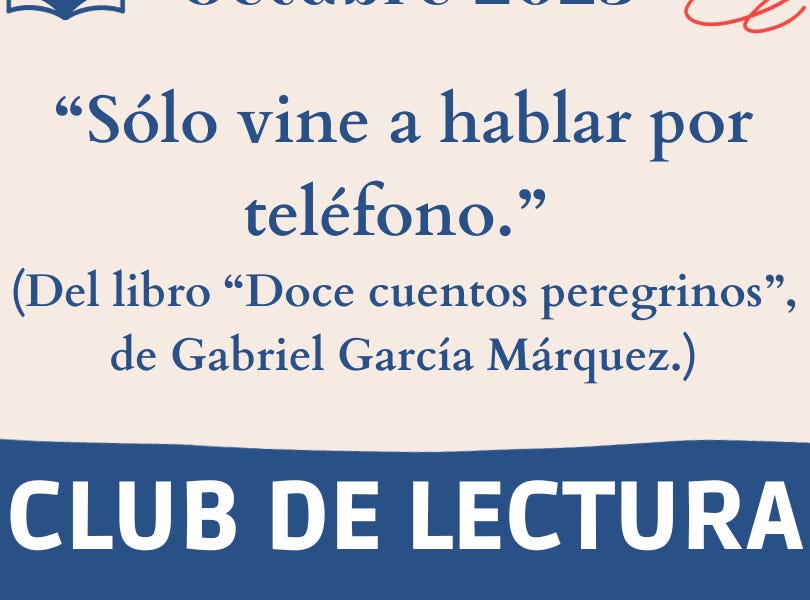 21.- Club de Lectura NIVEL AVANZADO - (C1-C2) Octubre 2023. -- “Sólo ...