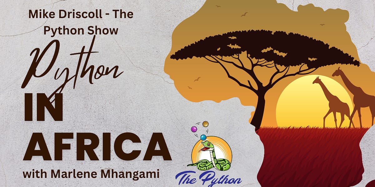 12 - Python in Africa with Marlene Mhangami