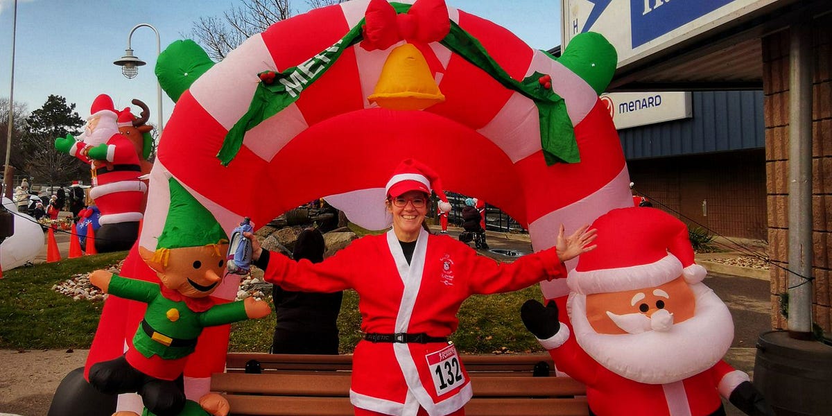 The Santa Race - by Linda McLachlan - Writing in the Wild