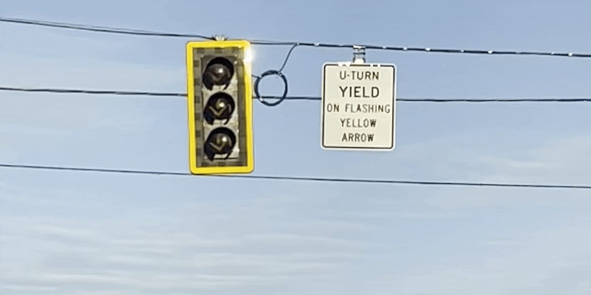 A Very Unusual Traffic Light, and Some Additional Roadway Oddities