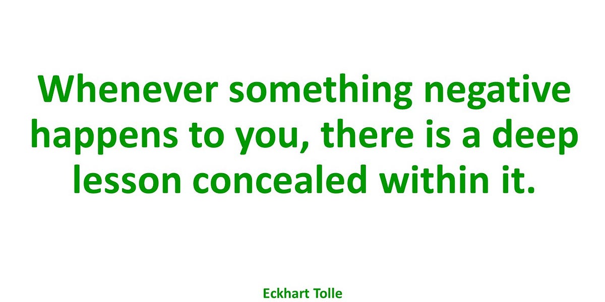 Find the lesson! - by Jon Doolen - Jon’s Substack