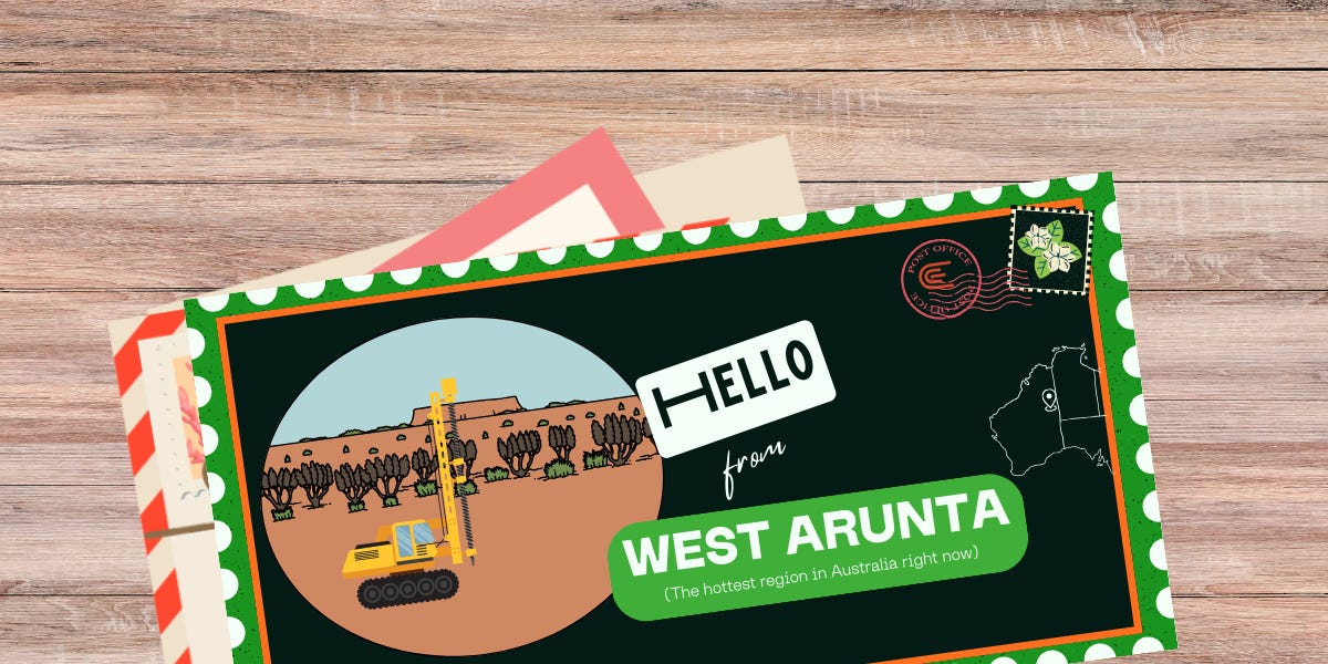 The hottest region in Australia right now - The West Arunta