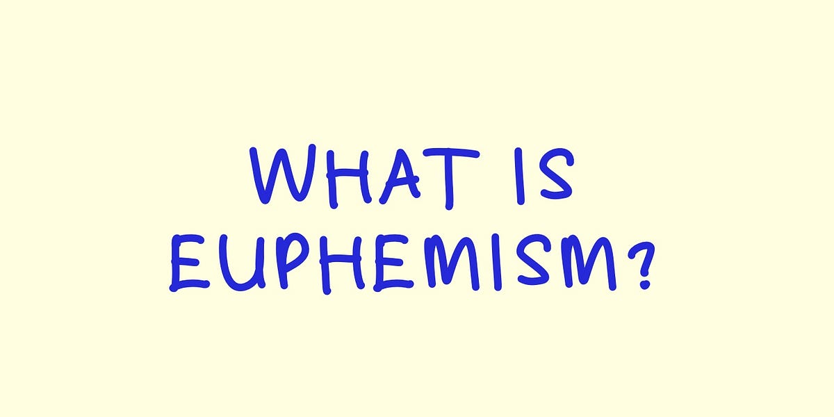 What is Euphemism? - by Simon Hawkins - SIMON ON SONGS