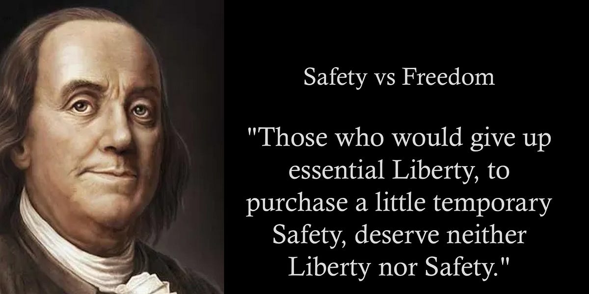 Safety vs Freedom Part I - Shire Herald