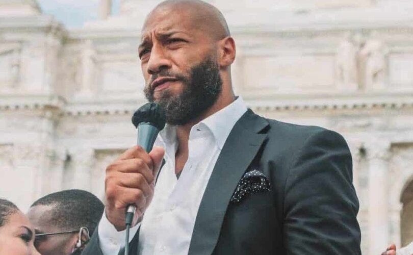 Royce White, a black, 33-year-old “father and patriot,” has come out ...