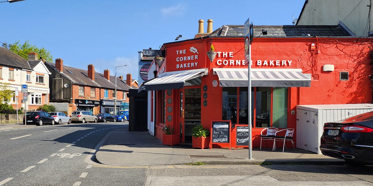 Pastries: The Corner Bakery - Legless In Dublin