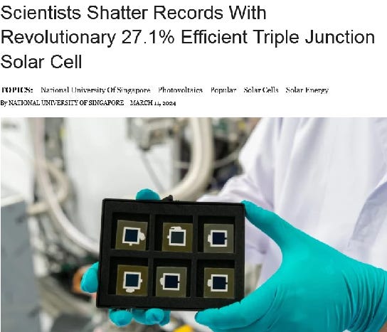 Triple-junction perovskite solar cell - by Marky Prime