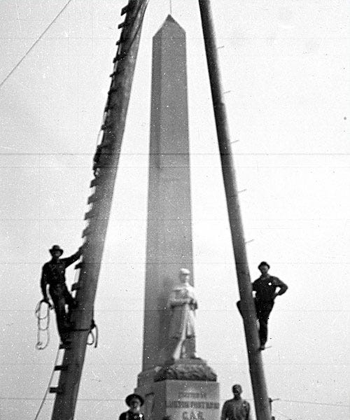 Grand Army of the Republic Monument - by Warner Blake