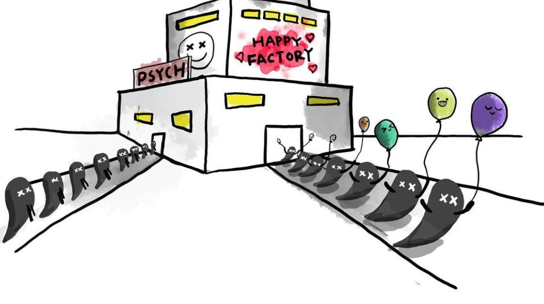 Screw the The Happy Factory - by Michael Y. Chang