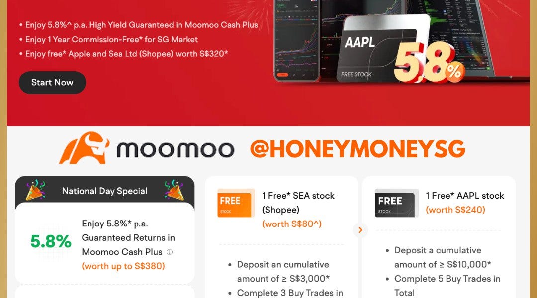 Explaining Moomoo Cash Plus 5.8%* p.a. Guaranteed Returns Promo