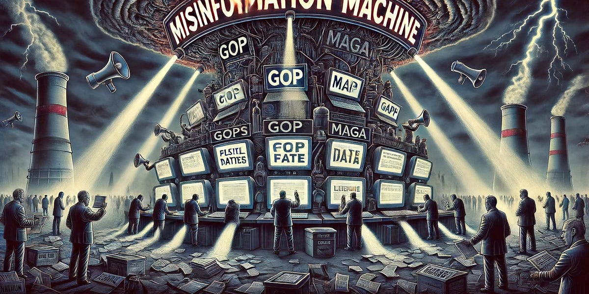 Misinformation Machine - by Louise - The Hartmann Report
