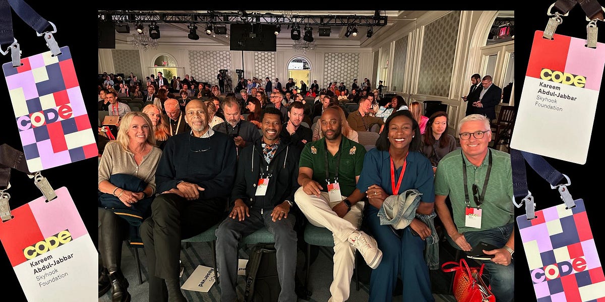 What Happens When Kareem Attends first AI Conference