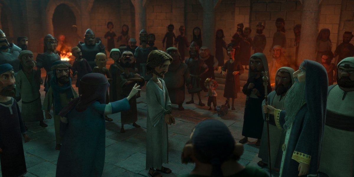 Animated Jesus movie gets its "villains"