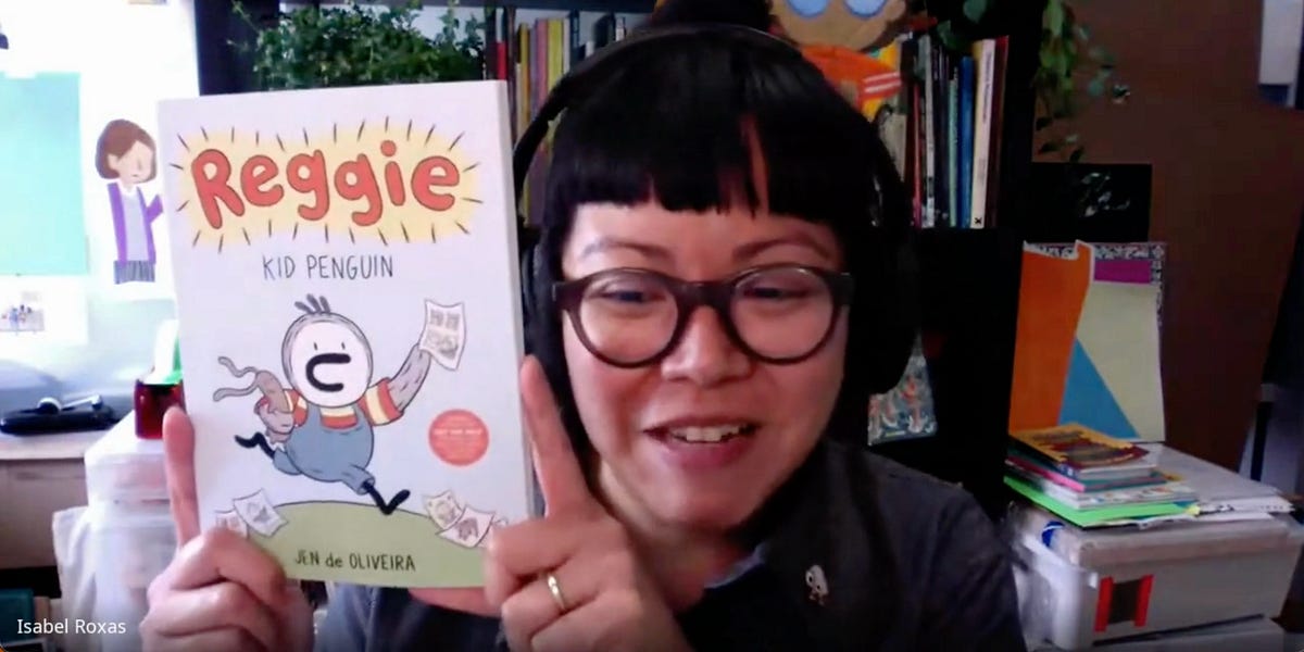 Sunday Haha Draw-Along Video: Reggie Kid Penguin