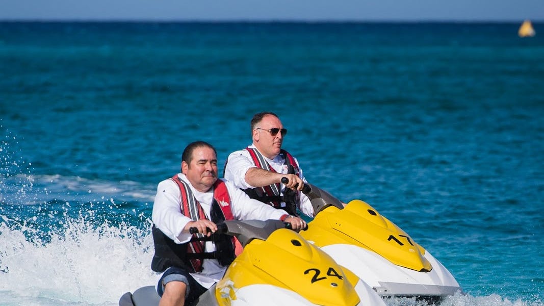 What do a Yellow Submarine, a Jet Ski, and a Helicopter have in common?