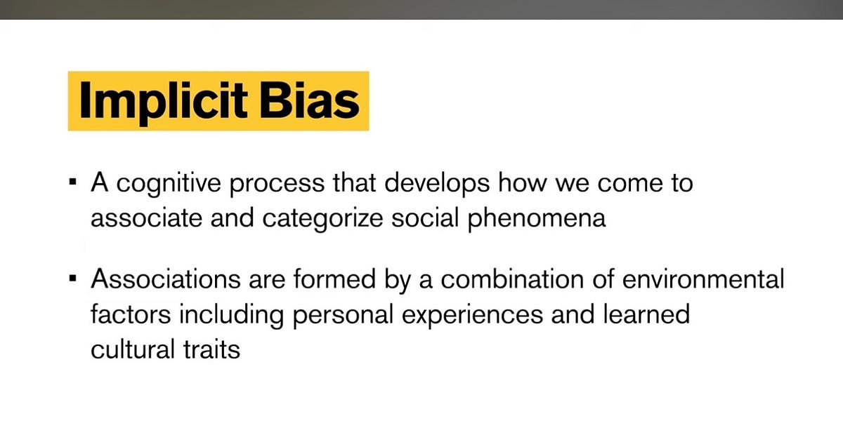 Defining your bias is common ground - by Dr. Owen Anderson