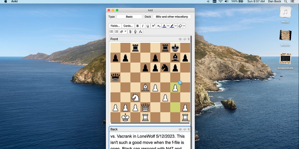 Learn first, remember later - by Dan Bock