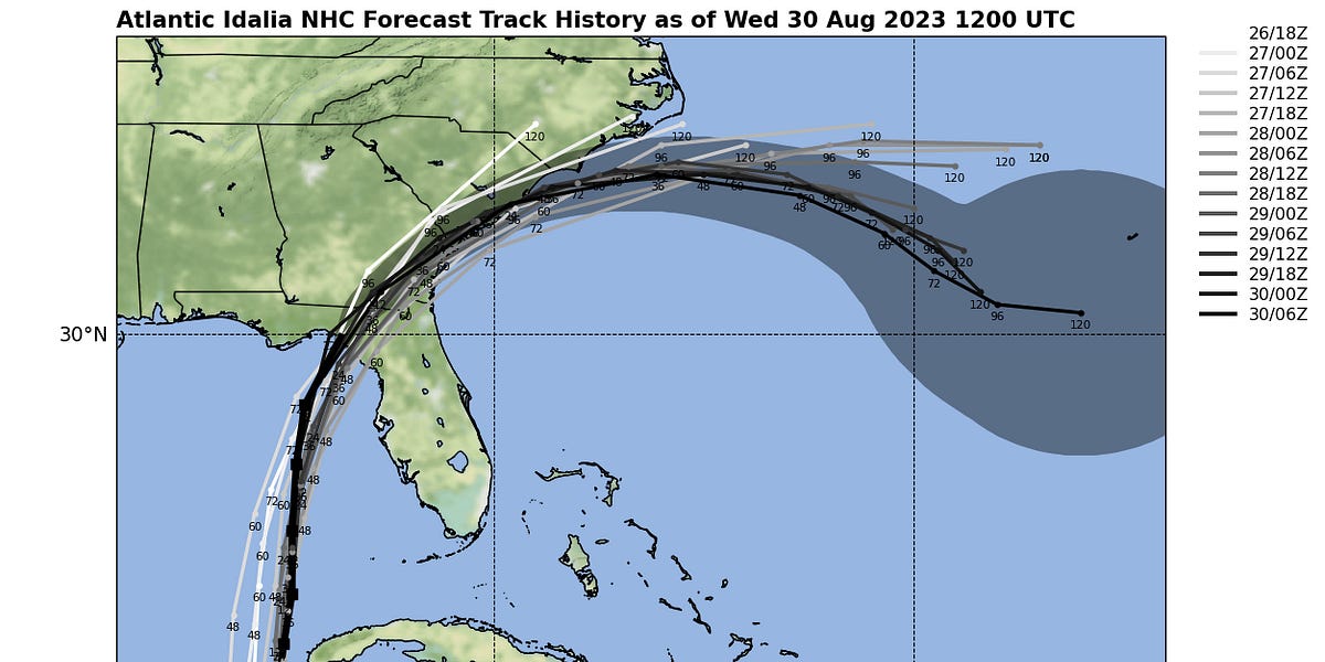 WeatherTiger's Hurricane Idalia Landfall Live Blog [Final Post: 11:30 a.m.]