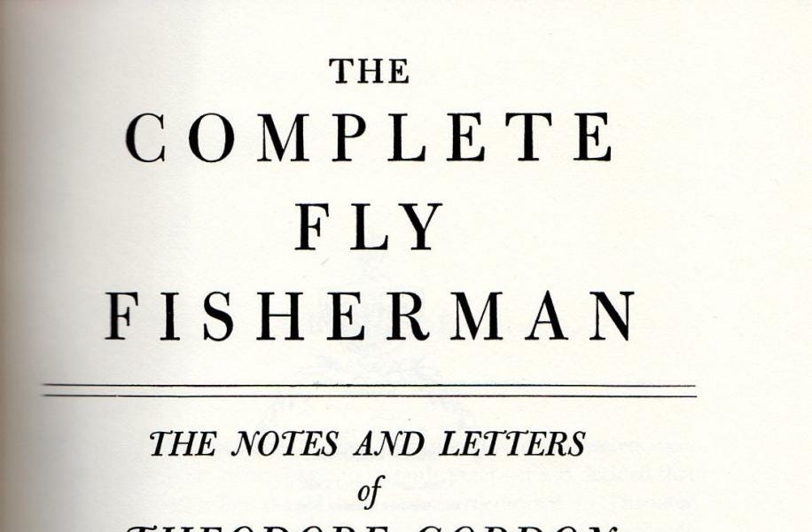 Casting Shadows: Theodore Gordon and George M. L. La Branche - Pioneers ...
