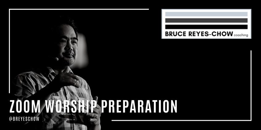 Zoom Worship Laboratory - by Bruce Reyes-Chow