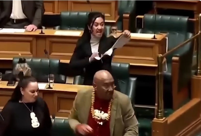 New Zealand Maori Lawmakers Give World Best Political Moment Of 2024