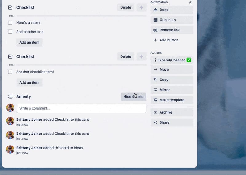 Collapsing Checklists, Filtering Like a Pro, and the New Trello Beta 🔥