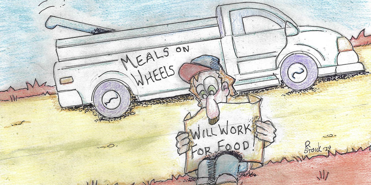 Cartoon | Food fight 2.0 - by Ryan M Stoick