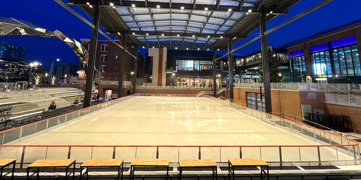 Pacers' ice skating rink is now open outside Gainbridge Fieldhouse ...