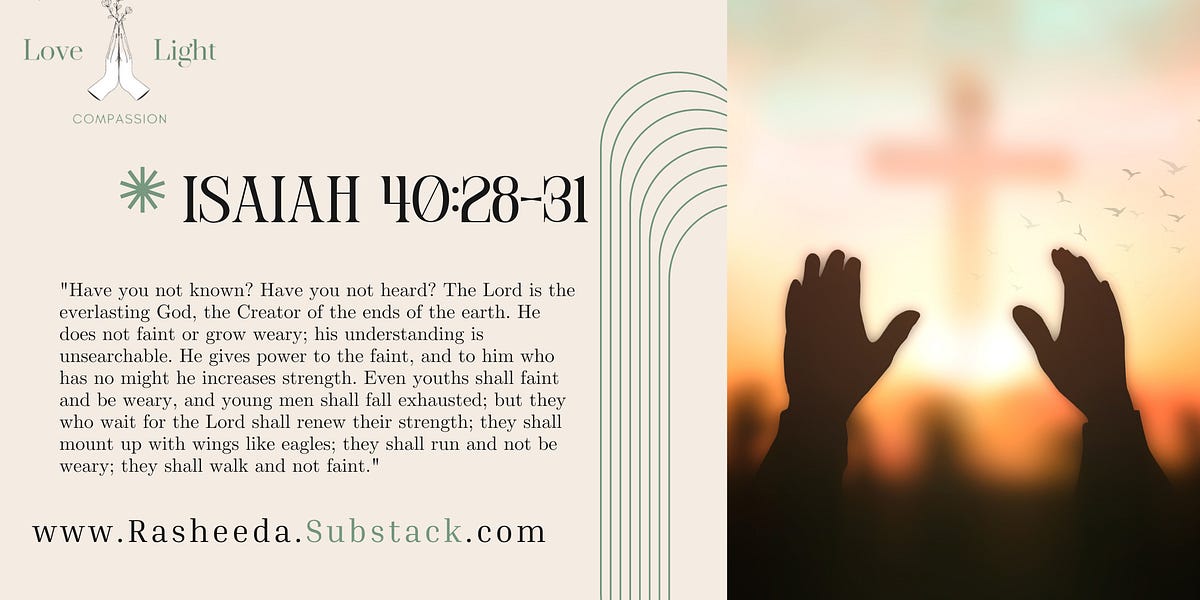 Issue 030: Weariness to Strength - by Rasheeda Lester