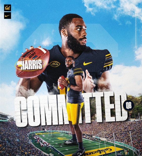 Ohio University QB CJ Harris transfers to Cal - by TD_24