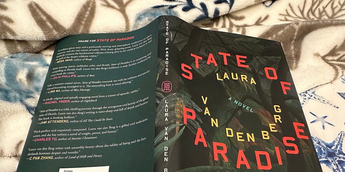 What I'm Reading: State of Paradise - by Sue Mell
