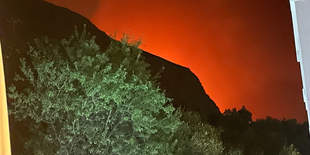 Fire on the Mountain - by Joel Bowman