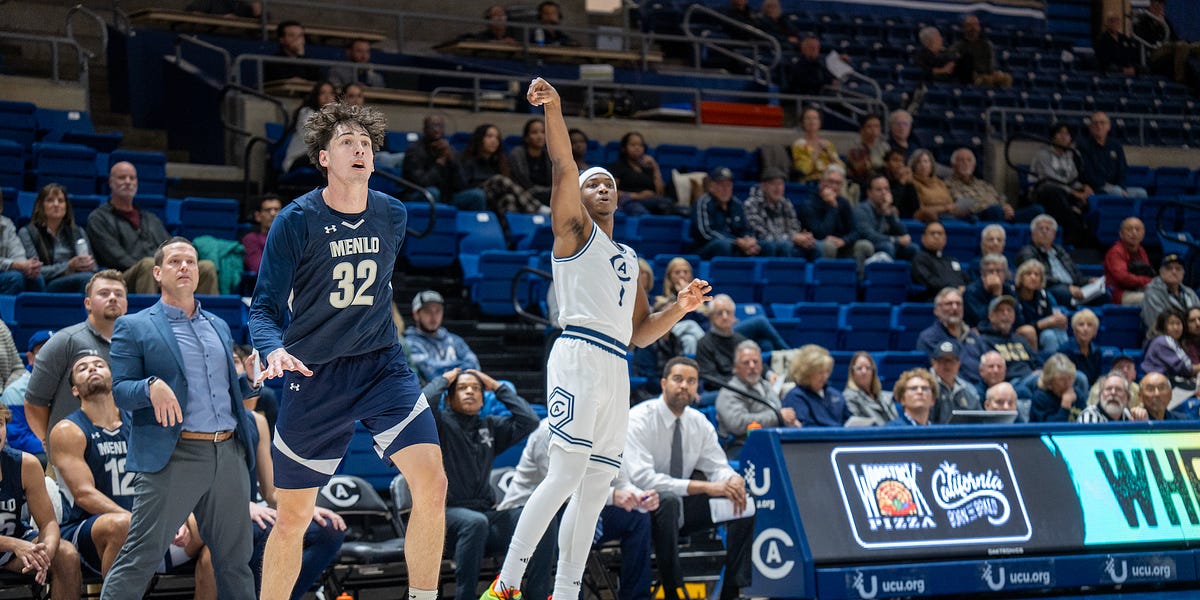 Aggie men struggle in home hoops opener, but finally subdue Menlo, 80-70