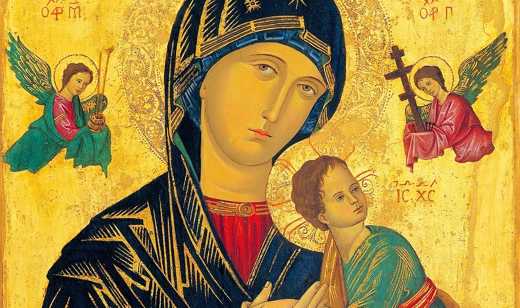The Signature Color of the Virgin Mary